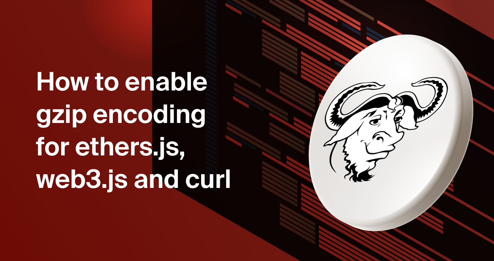 How To Enable Gzip Encoding For Ethersjs Web3js And Curl