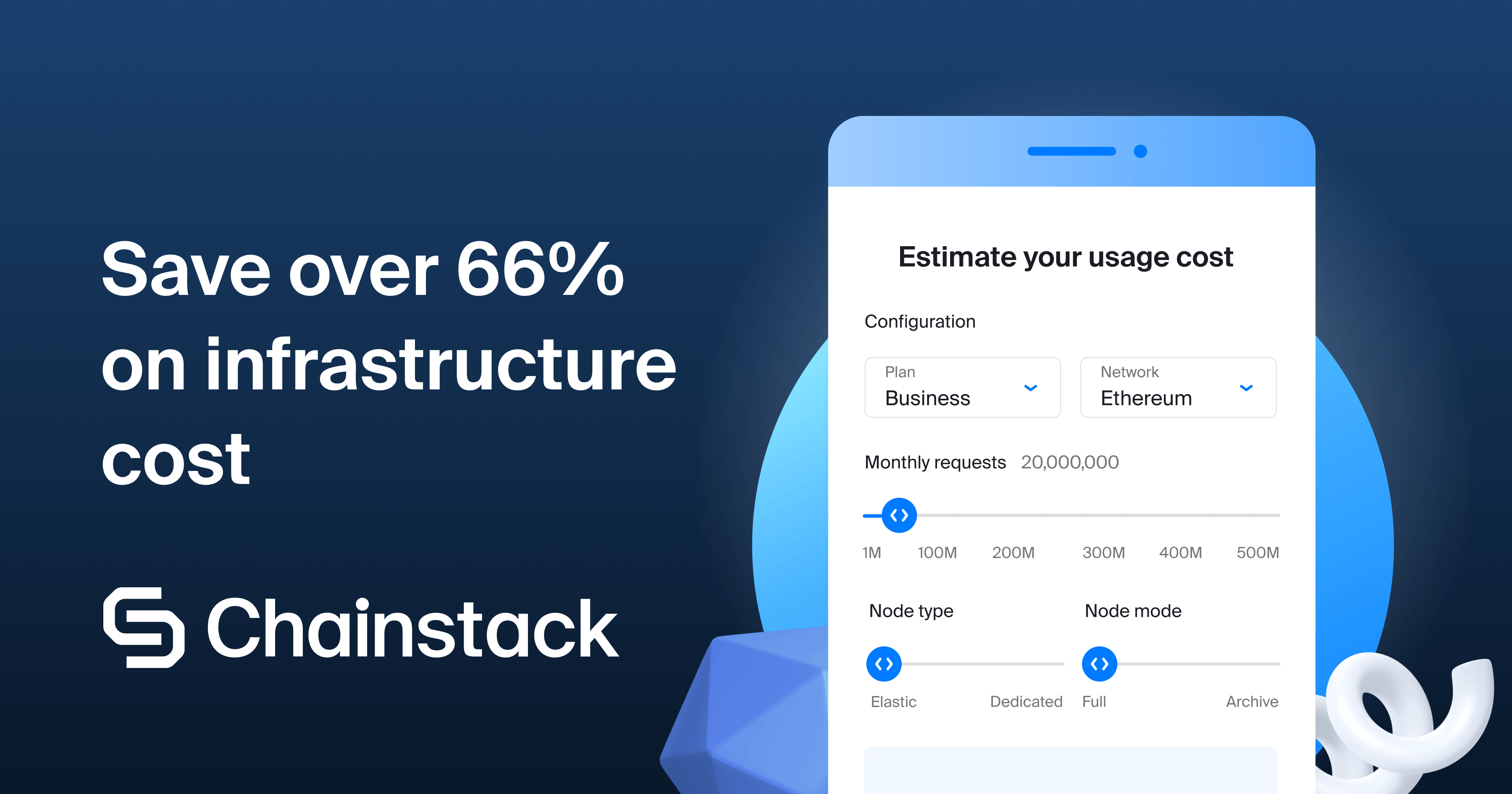 Save on Web3 infrastructure cost | Chainstack
